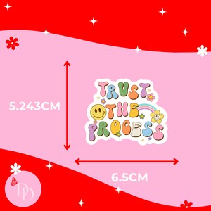 Trust the Process | Singular Sticker - Etsy