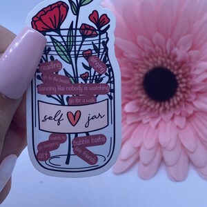 Self Love Jar Sticker Single | Etsy