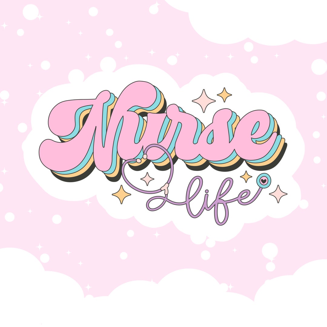 Nurse Life Singular Sticker - Etsy