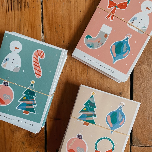 Christmas Card Set - Etsy UK