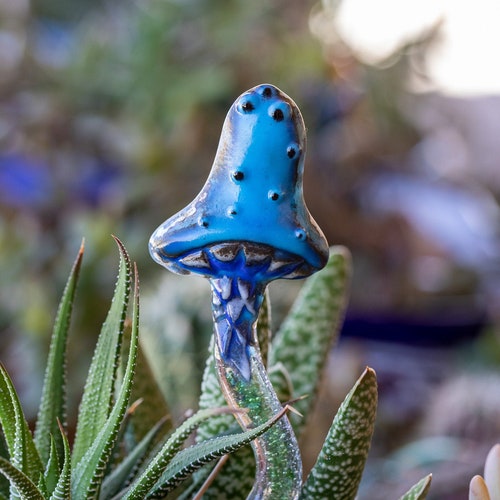 Stained Glass Effervescent Snail Plant Stake - Etsy