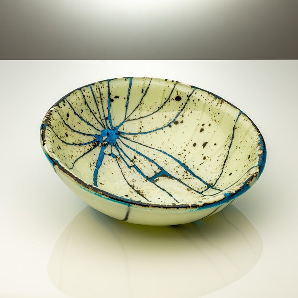 Fused Glass Bowl - Etsy
