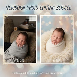 Newborn Photo Editing Service: Baby Backdrops, Photoshop - Etsy