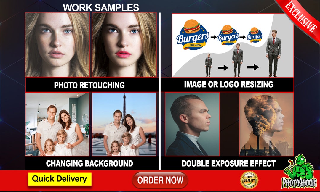 Custom Design or Photoshop Service. - Etsy