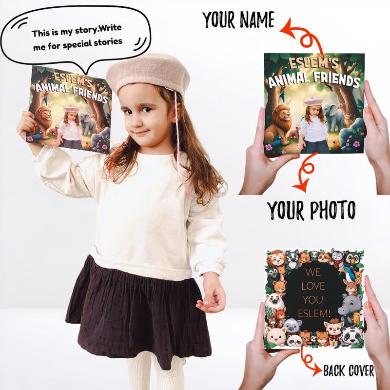 Personalized Story Book - Etsy