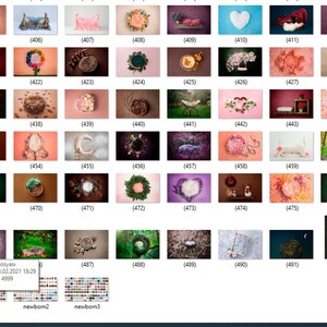 Newborn Photo Editing Service: Baby Backdrops, Photoshop - Etsy