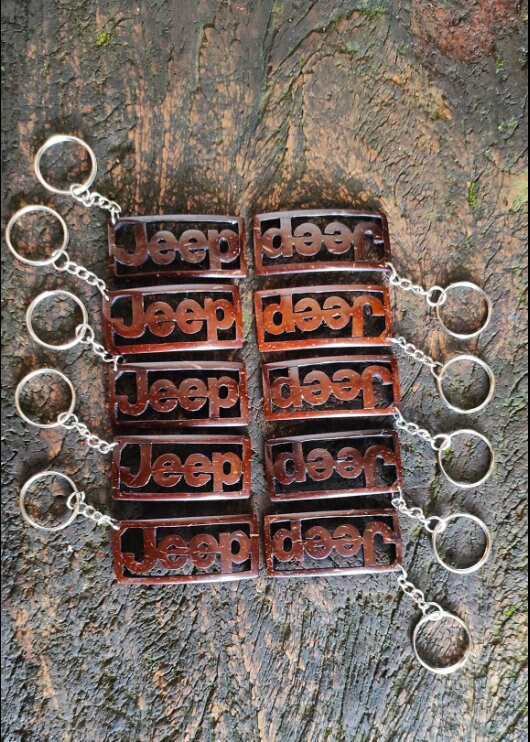 Coconut Shell Handmade Car Logo Key Tag Gift - Etsy