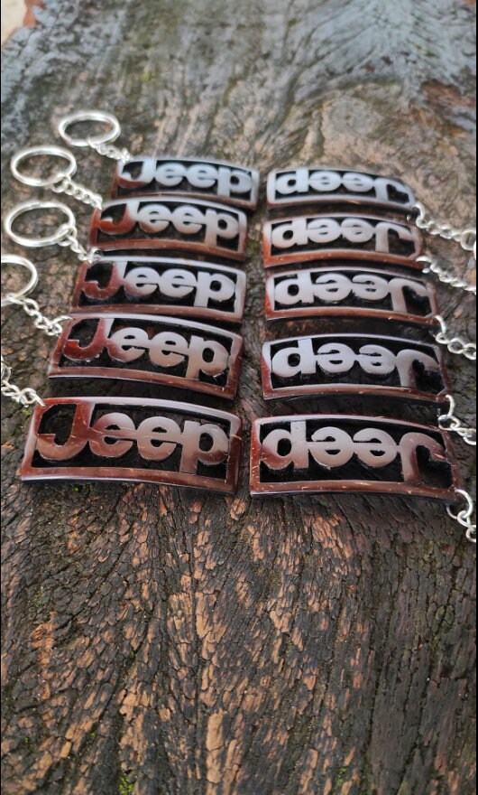 Coconut Shell Handmade Car Logo Key Tag Gift - Etsy