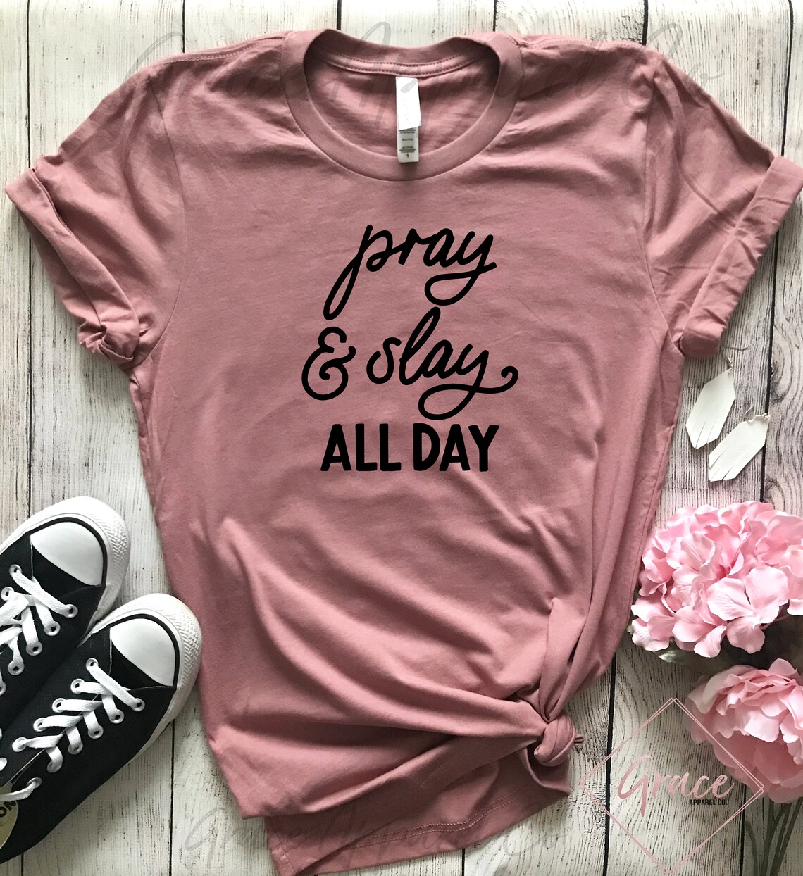Pray and Slay Pray Shirt Women Slay Shirt Christian Shirts - Etsy