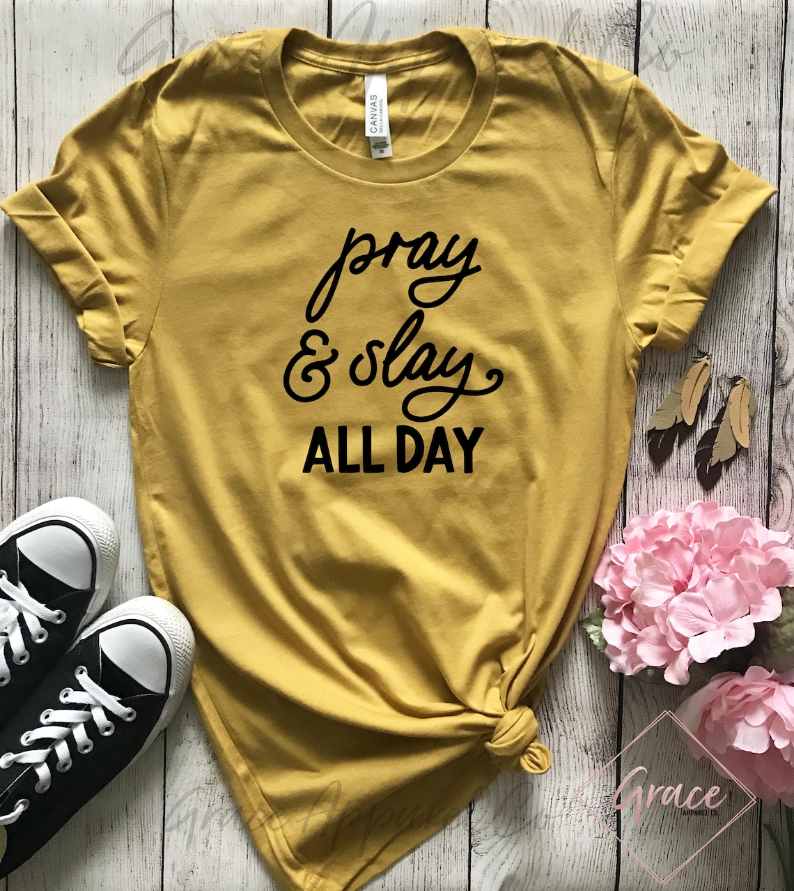 Pray and Slay Pray Shirt Women Slay Shirt Christian Shirts - Etsy
