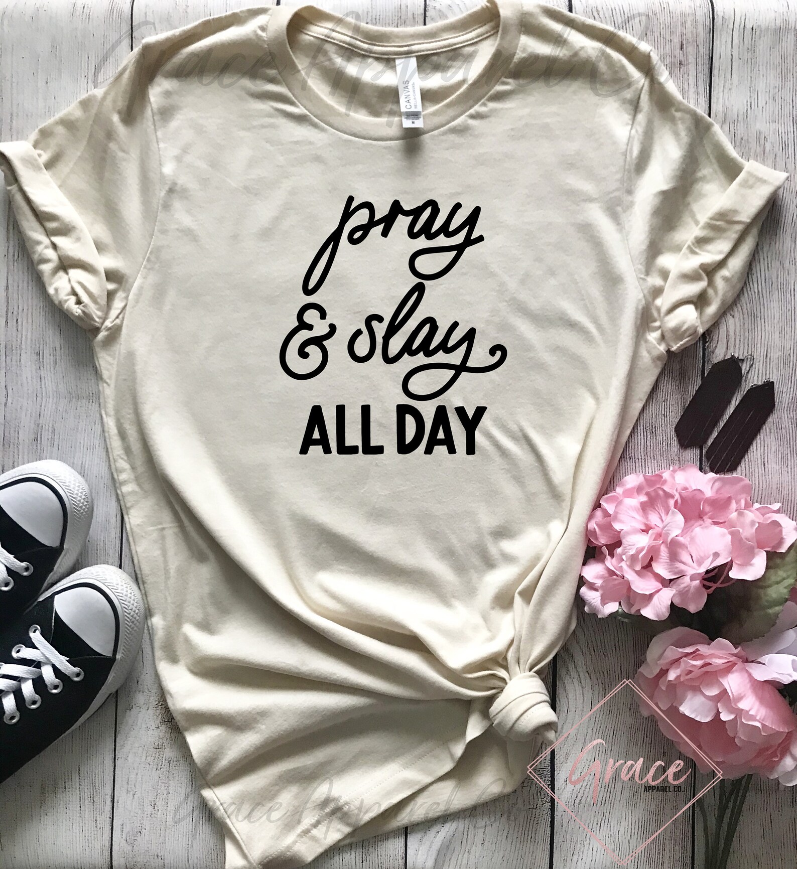 Pray and Slay Pray Shirt Women Slay Shirt Christian Shirts - Etsy
