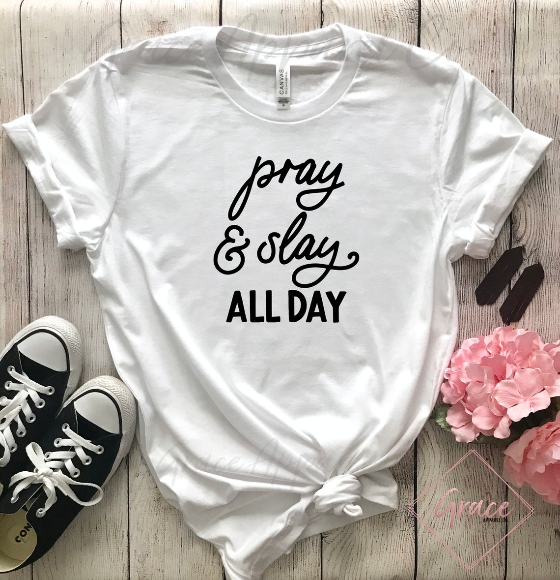 Pray and Slay Pray Shirt Women Slay Shirt Christian Shirts - Etsy