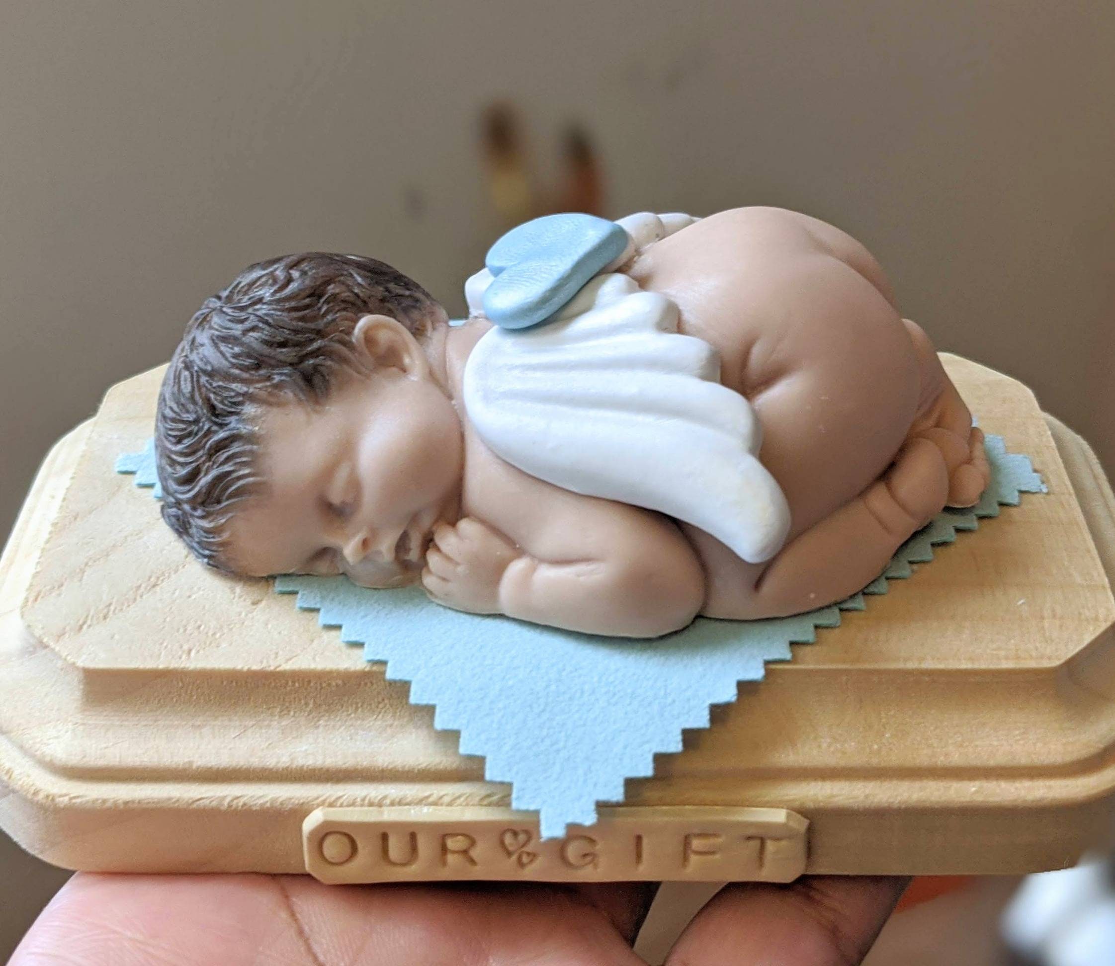 Custom Angel Baby Memorial Baby Remembrance Miscarriage Stillbirth ...