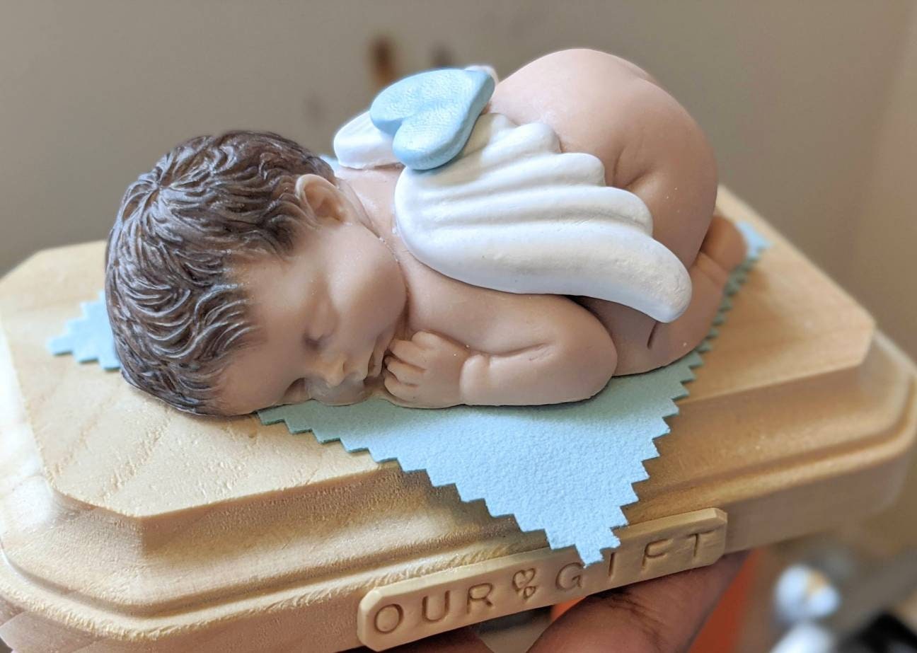 Custom Angel Baby Memorial Baby Remembrance Miscarriage Stillbirth ...