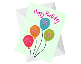 Urban Birthday Card | Etsy