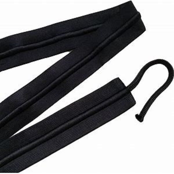 Sewing Draw Cord Elastic 1.5" Inch Wide Drawstring Elastic Black ...