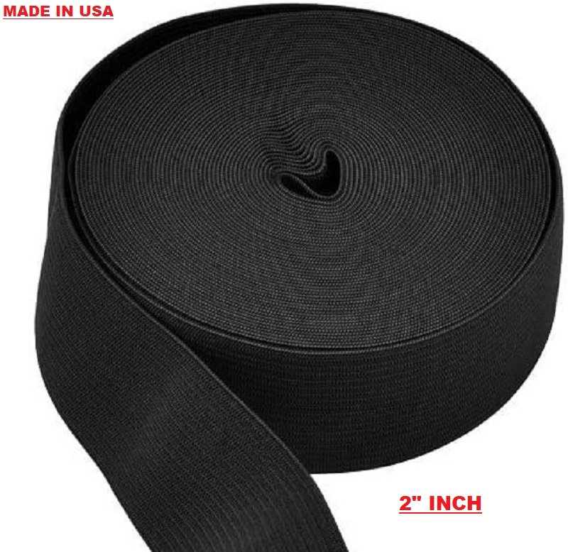 2 Inch Elastic Band 50 Yard of Heavy Stretch Elasticity - Etsy