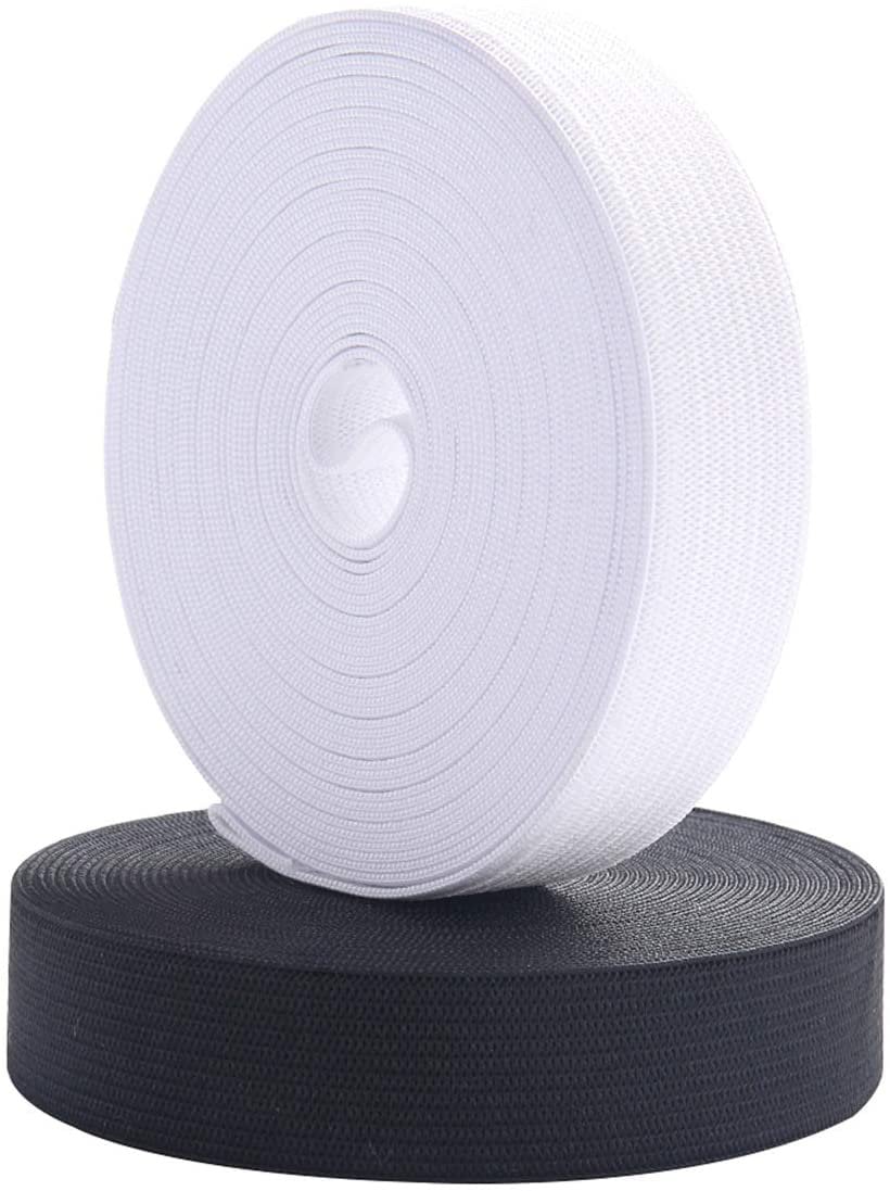 Elastic 1 , 1.5 , 2, 2.5 inch high quality Sewing elastic 50 yard MADE ...