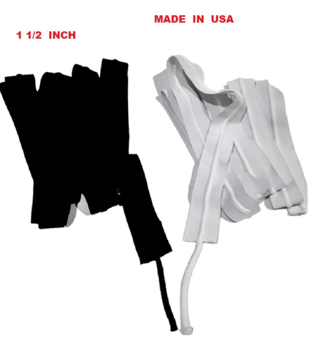 Drawstring Elastic Band 1.5" Inch Wide Drawstring Elastic 100 Yards ...