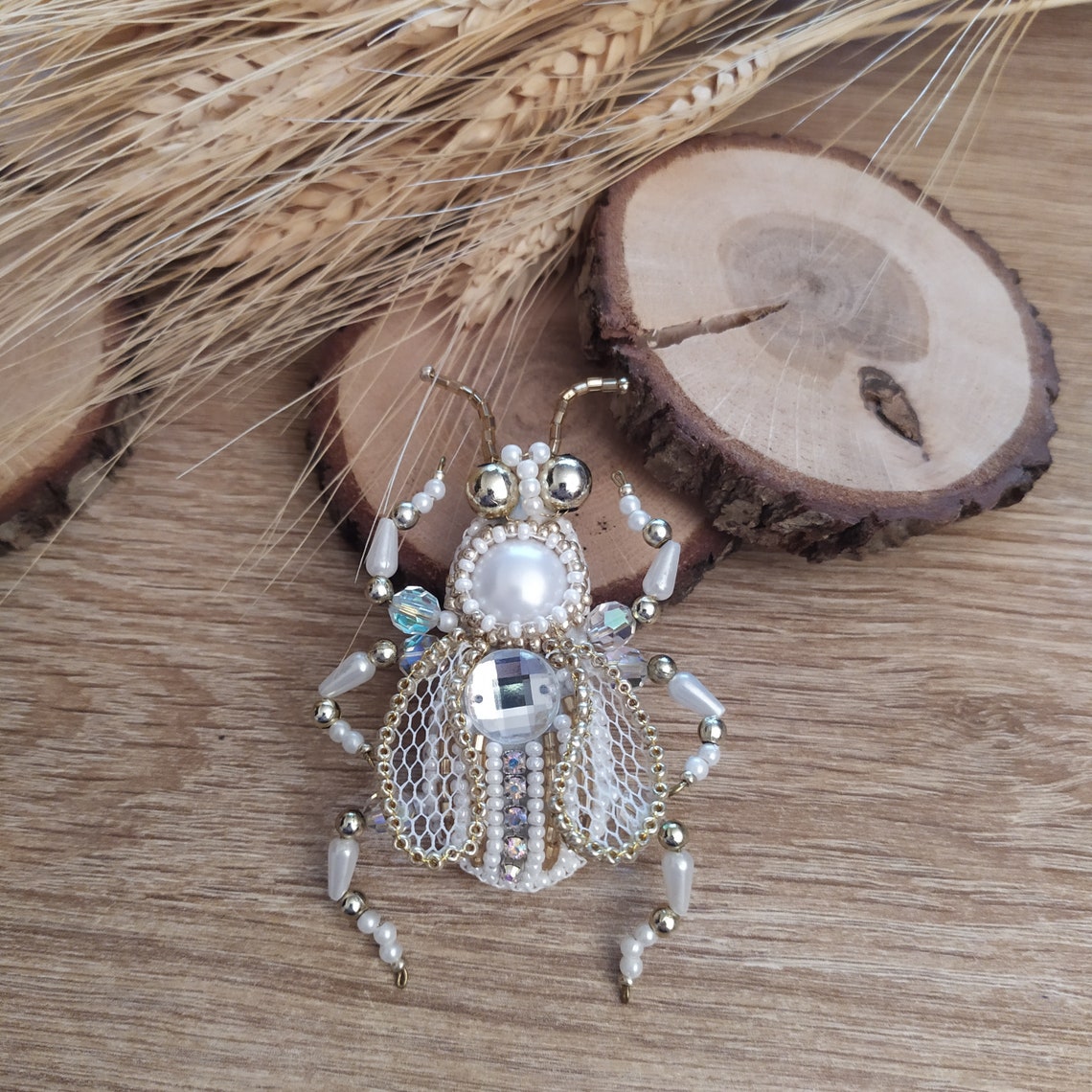 Insect Pin Insect Brooch, Bug Pin, Bug Jewelry, Embroidered Insect, Bug ...