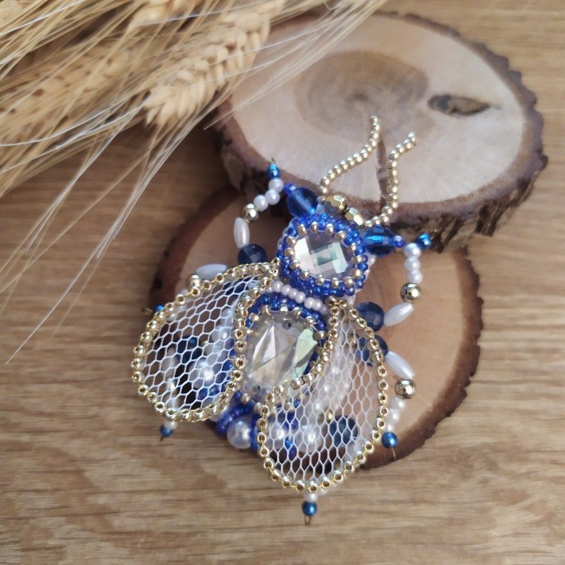 Insect Pin Insect Brooch, Bug Pin, Bug Jewelry, Embroidered Insect, Bug ...