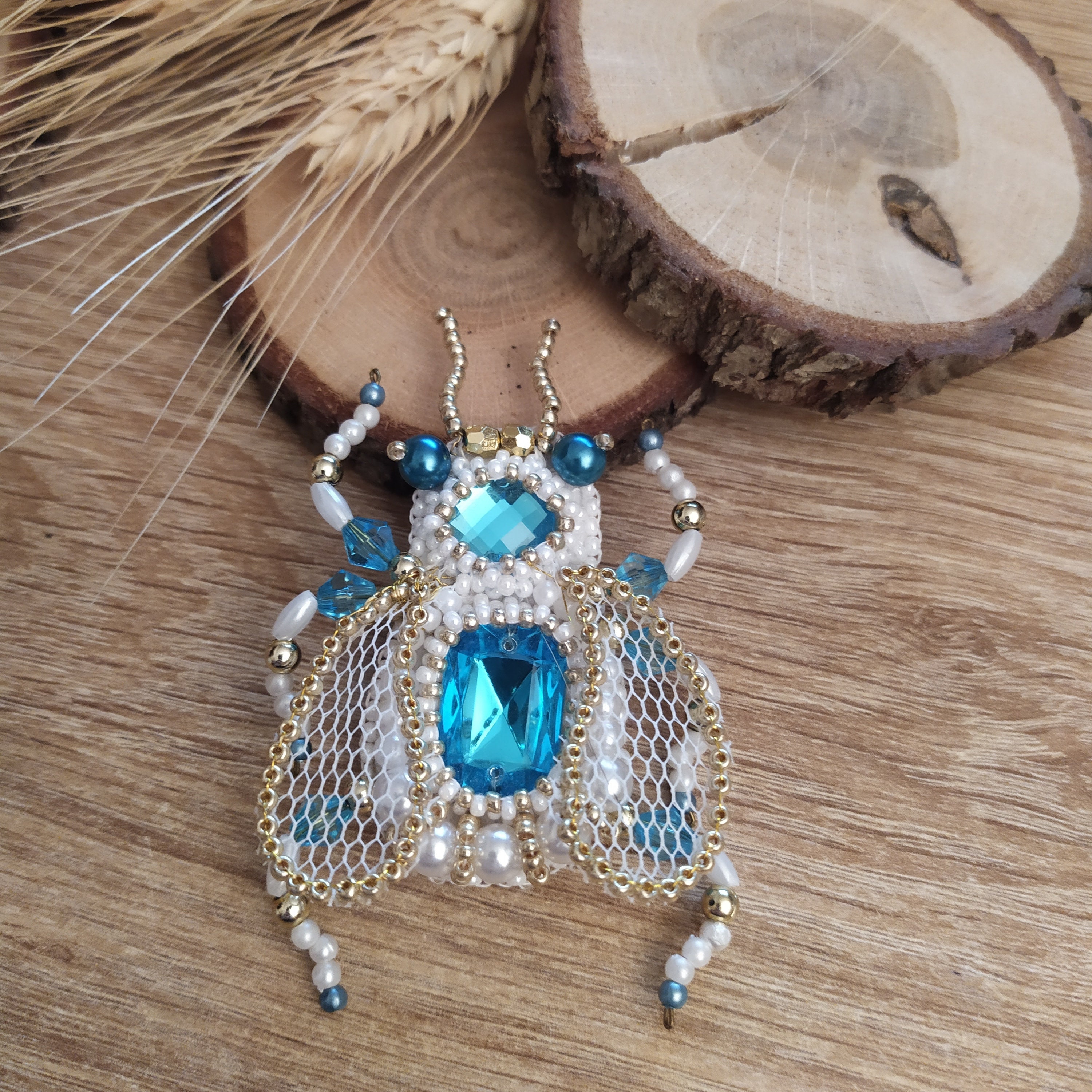 Insect Pin Insect Brooch, Bug Pin, Bug Jewelry, Embroidered Insect, Bug ...