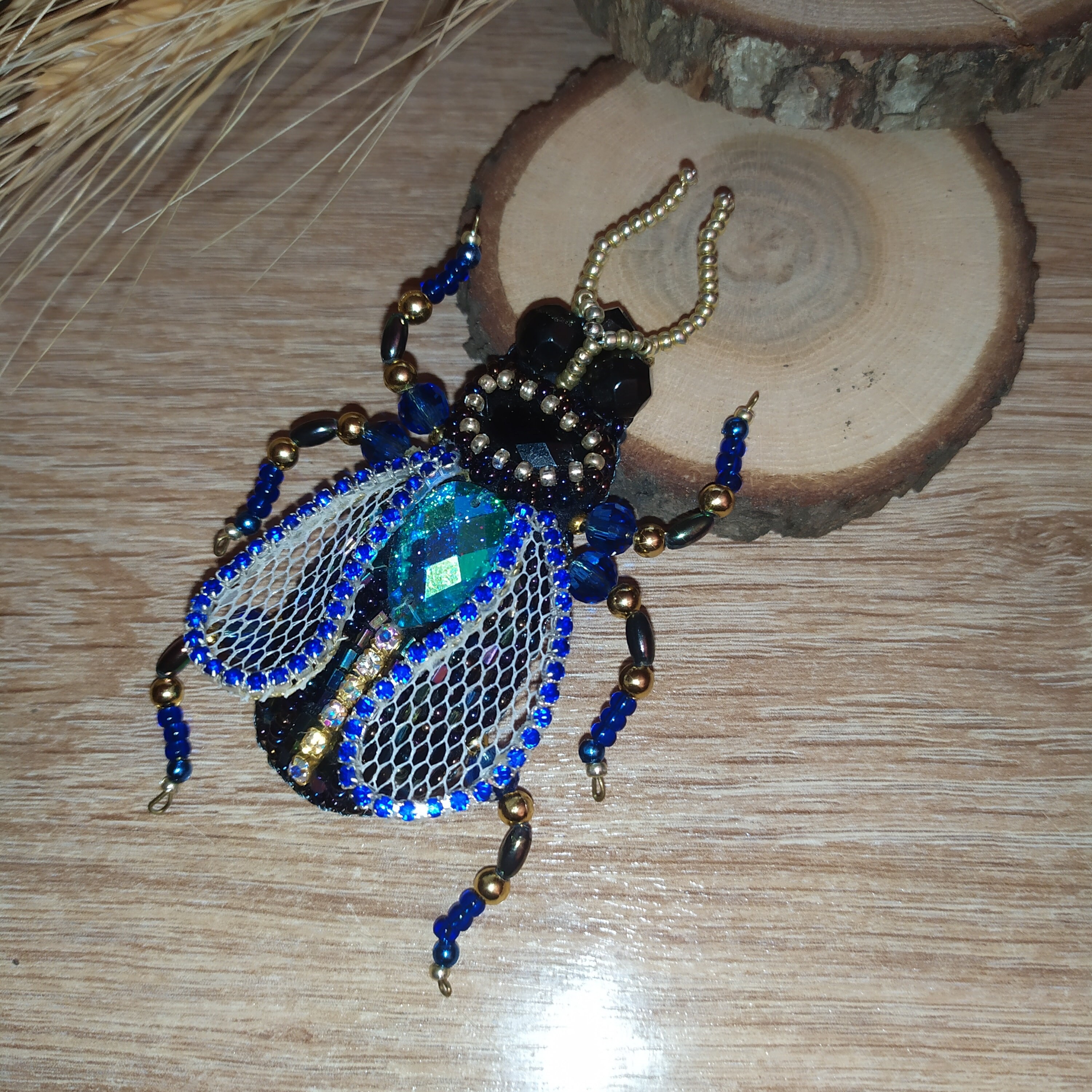 Insect Pin Insect Brooch, Bug Pin, Bug Jewelry, Embroidered Insect, Bug ...