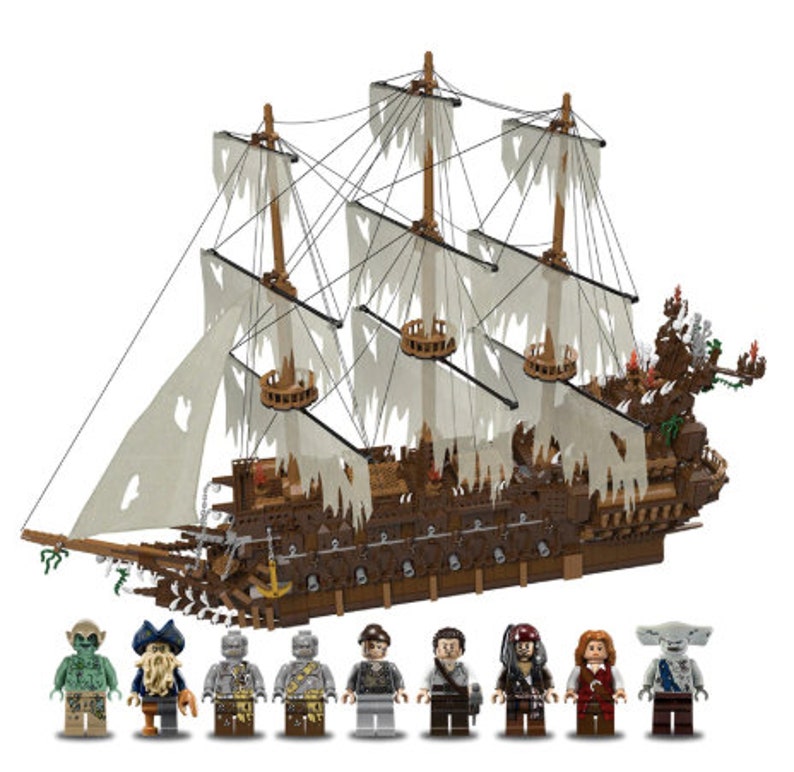 Brand New Custom Lego Pirates of the Caribbean The Flying | Etsy