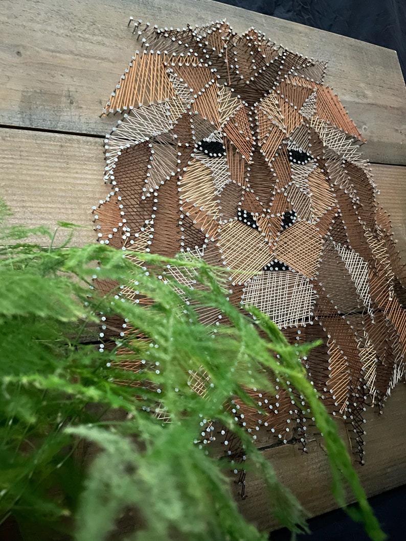 Lion String Art - Etsy France