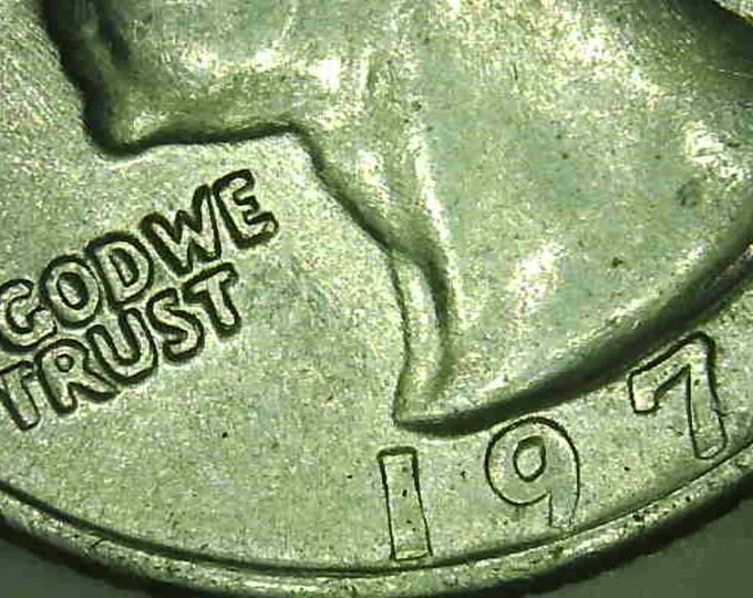 Flawed 1970 Denver Mint Quarter - Etsy