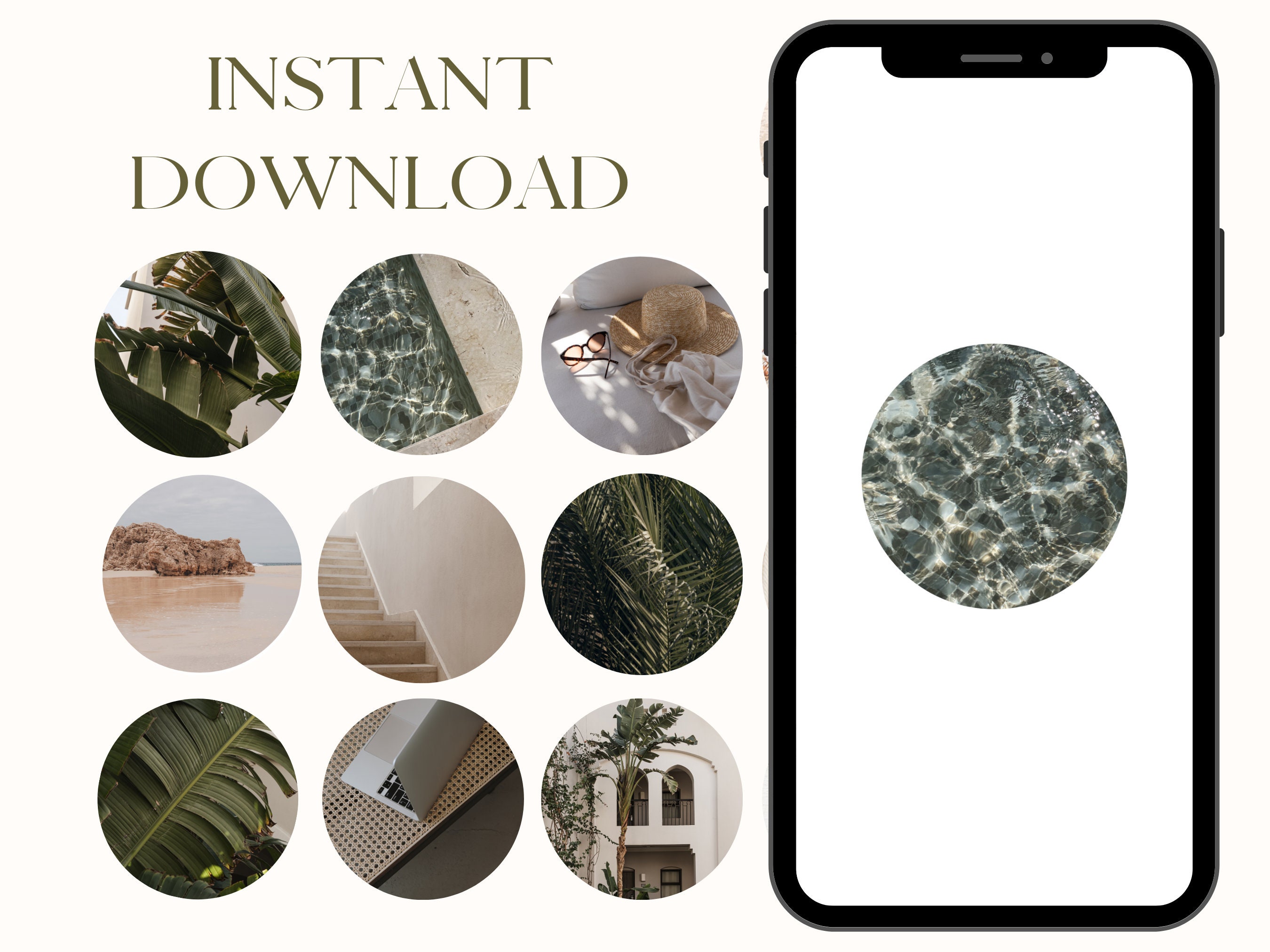 Instagram Story Highlight Covers Minimal Neutrals Instagram - Etsy