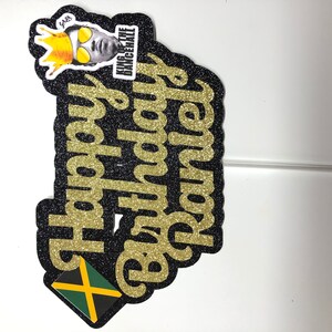 Custom Country Flag Theme Cake Topper Customised Cake Topper - Etsy