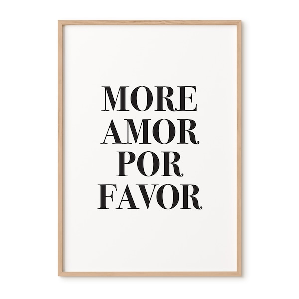 More Amor Wall Art - Etsy