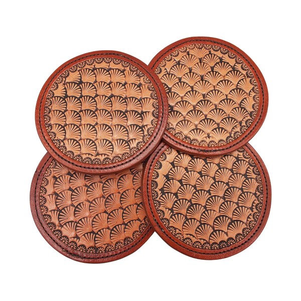 Hand Carved Coasters - Etsy