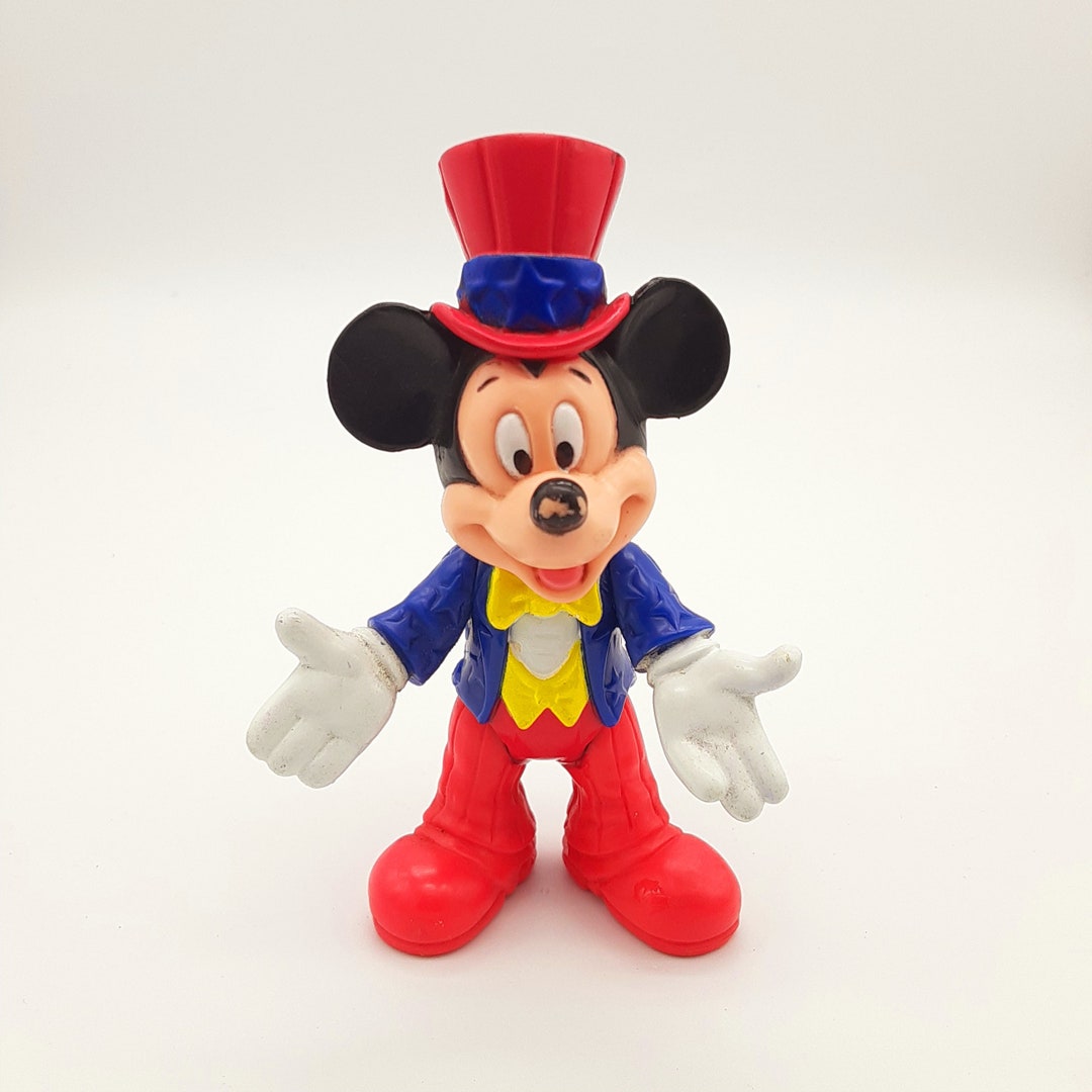 Vintage Mickey Mouse Toy Action Figure 1993 Disney Epcot - Etsy