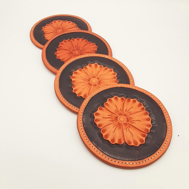 Hand Carved Coasters - Etsy
