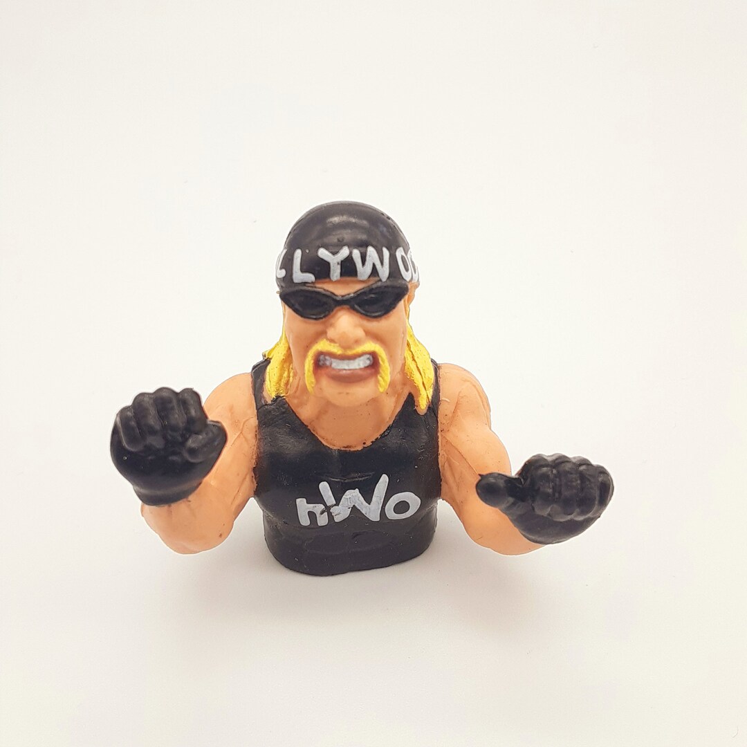 Vintage Hollywood Hulk Hogan NWO Finger Thumb Wrestlers 1999 - Etsy