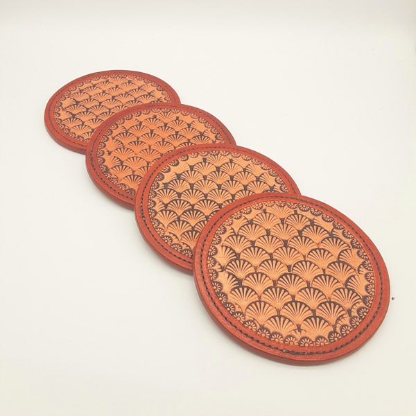 Hand Carved Coasters - Etsy