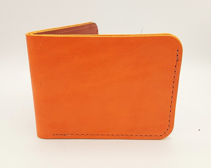 Premium Leather Bifold Wallet, London Tan Hermann Oak English Bridle ...