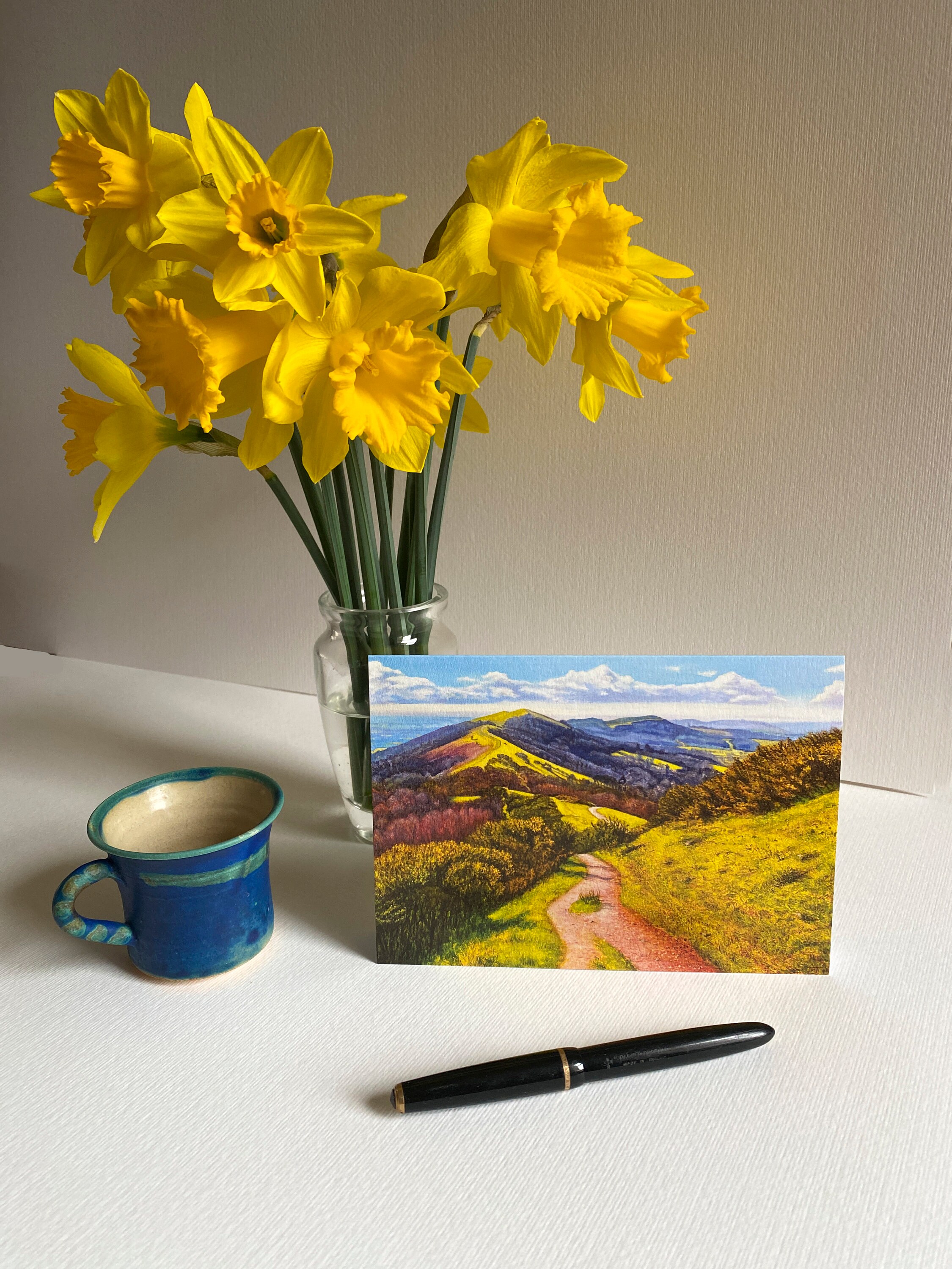 4 Greetings Card Pack, Art Cards, Landscape Cards, Malvern Cards ...