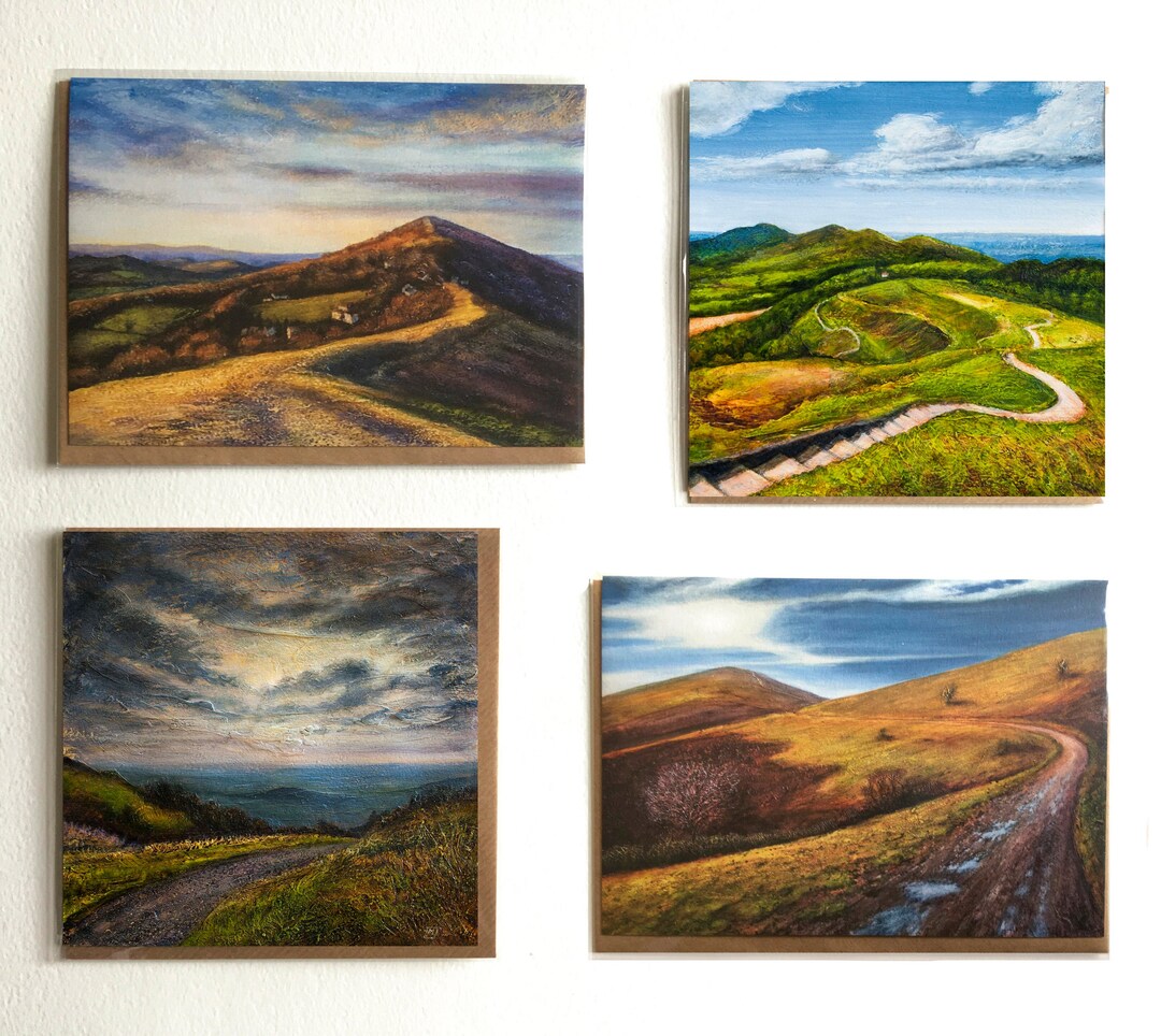 Ivan Maxwell Jones Fine Art Cards Set of 4 Landscape Cards - Etsy