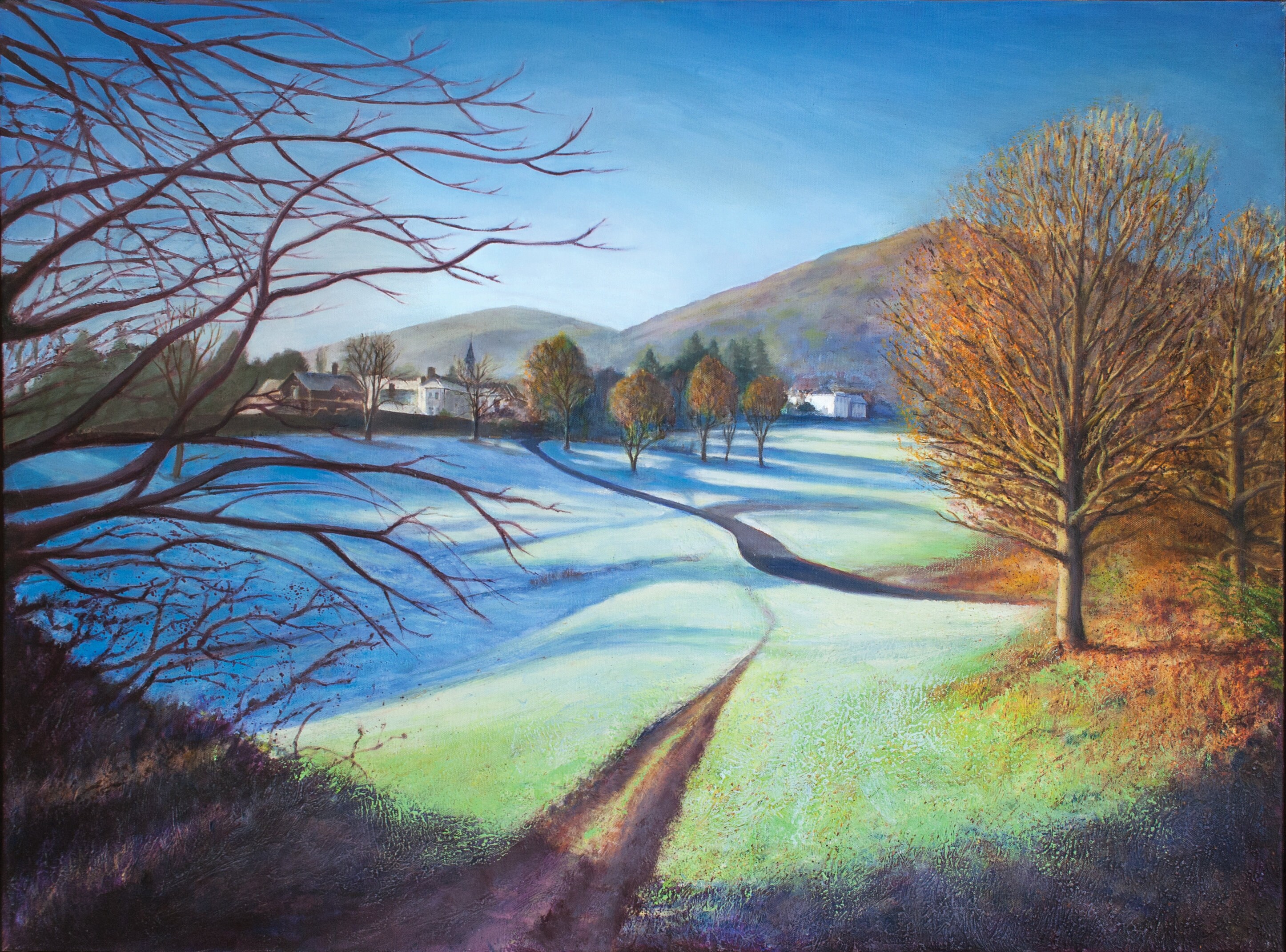 Fine Art Giclée Print, Ivan Maxwell Jones, First Frost Malvern Link ...