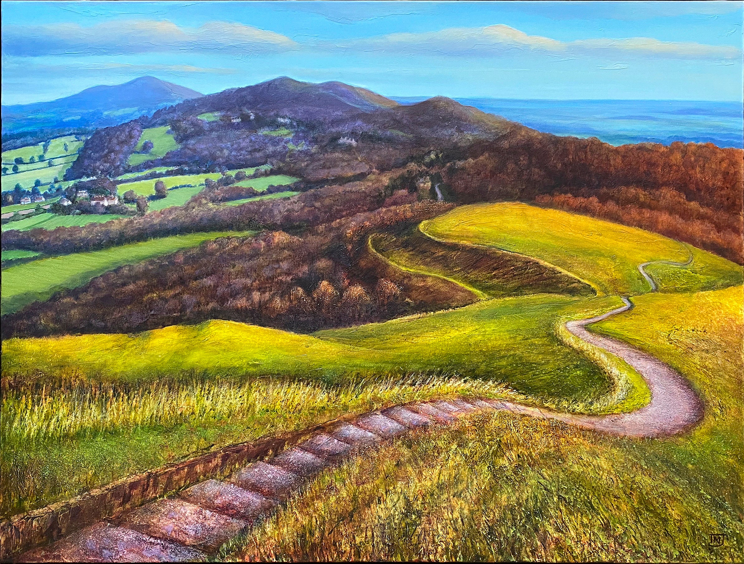 4 Greetings Card Pack, Art Cards, Landscape Cards, Malvern Cards ...