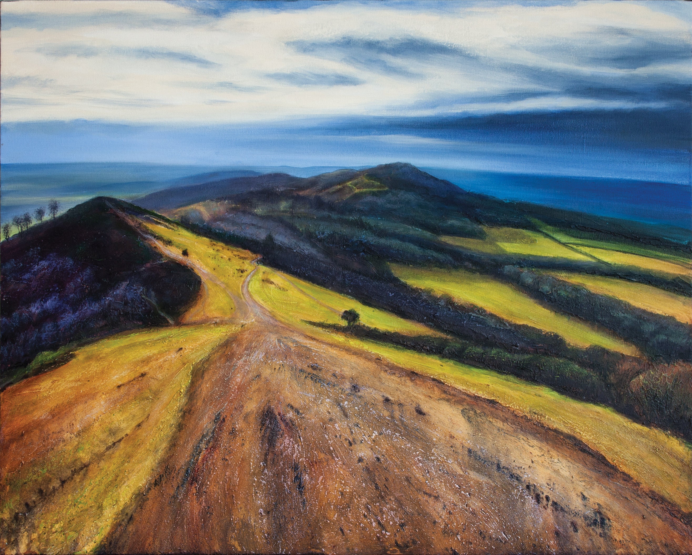 Malvern Hills Art Cards, Landscape Greetings Card Pack by Ivan Maxwell ...