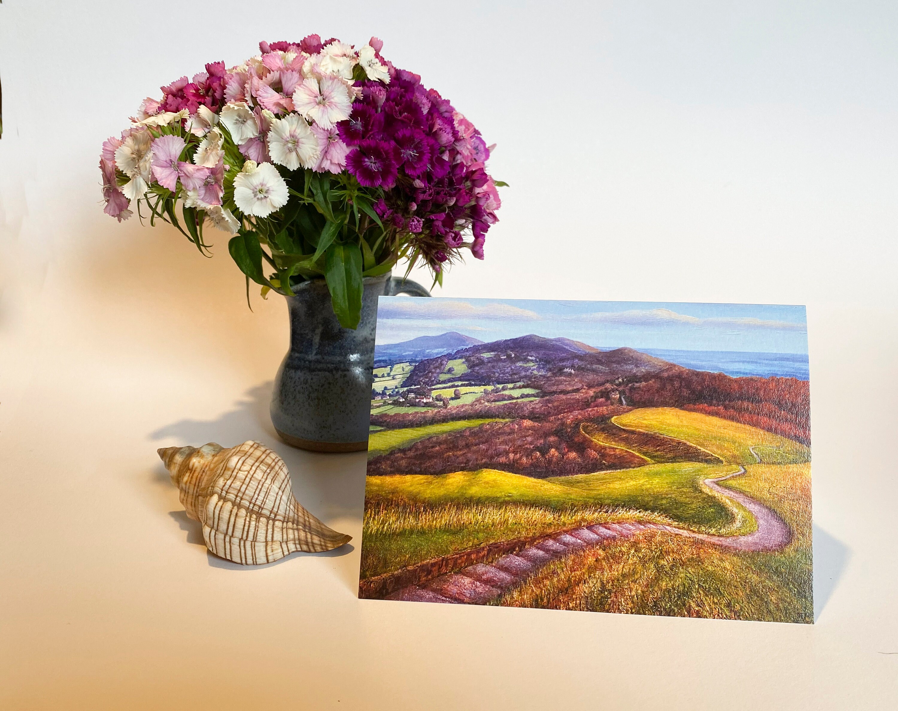 4 Greetings Card Pack, Art Cards, Landscape Cards, Malvern Cards ...