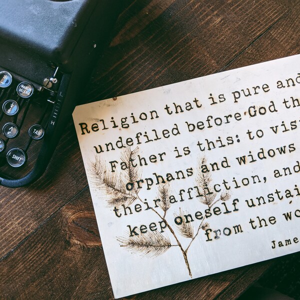 Bible Verse Plaque - Etsy