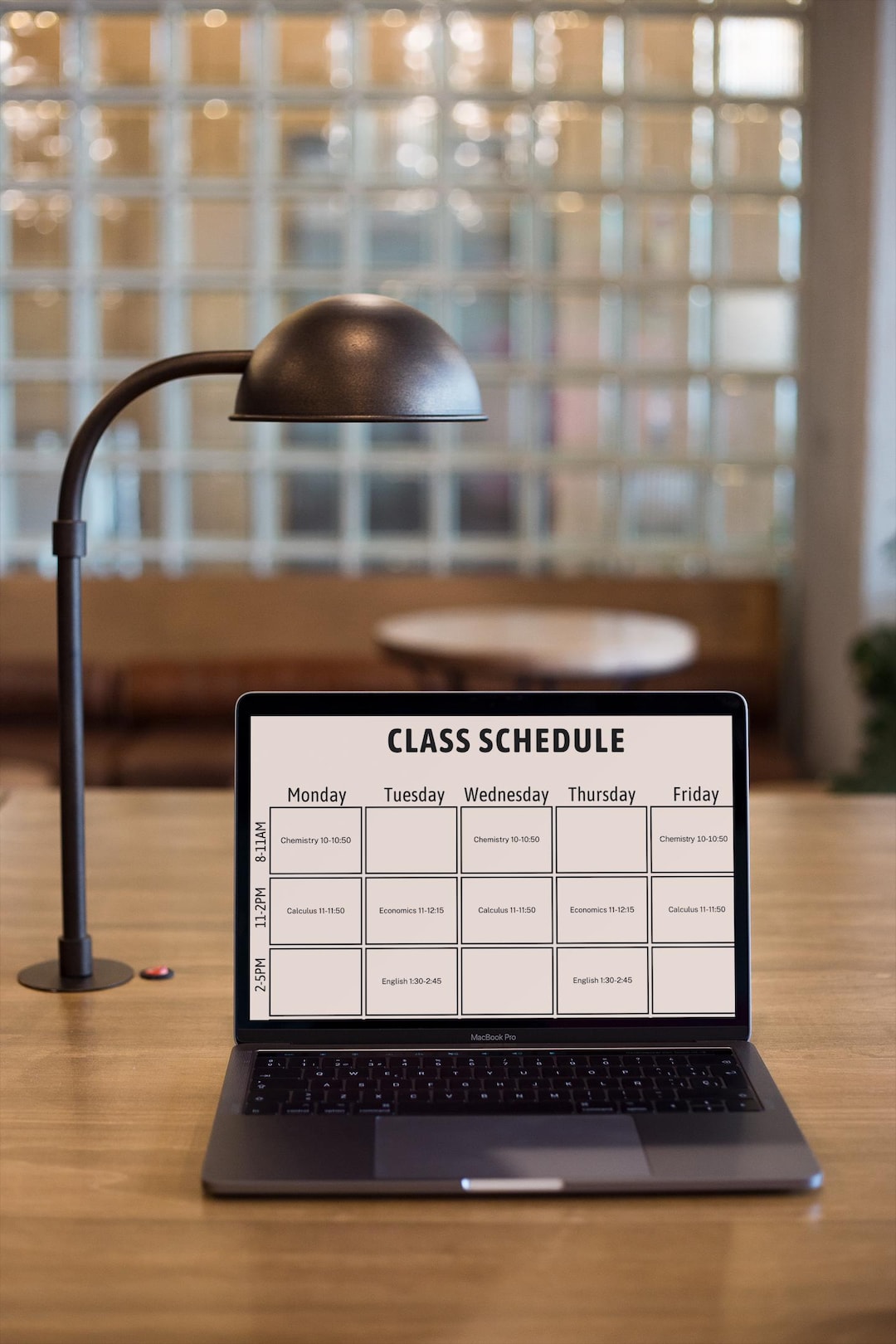 Class Schedule Organizer - Color Pack - Etsy
