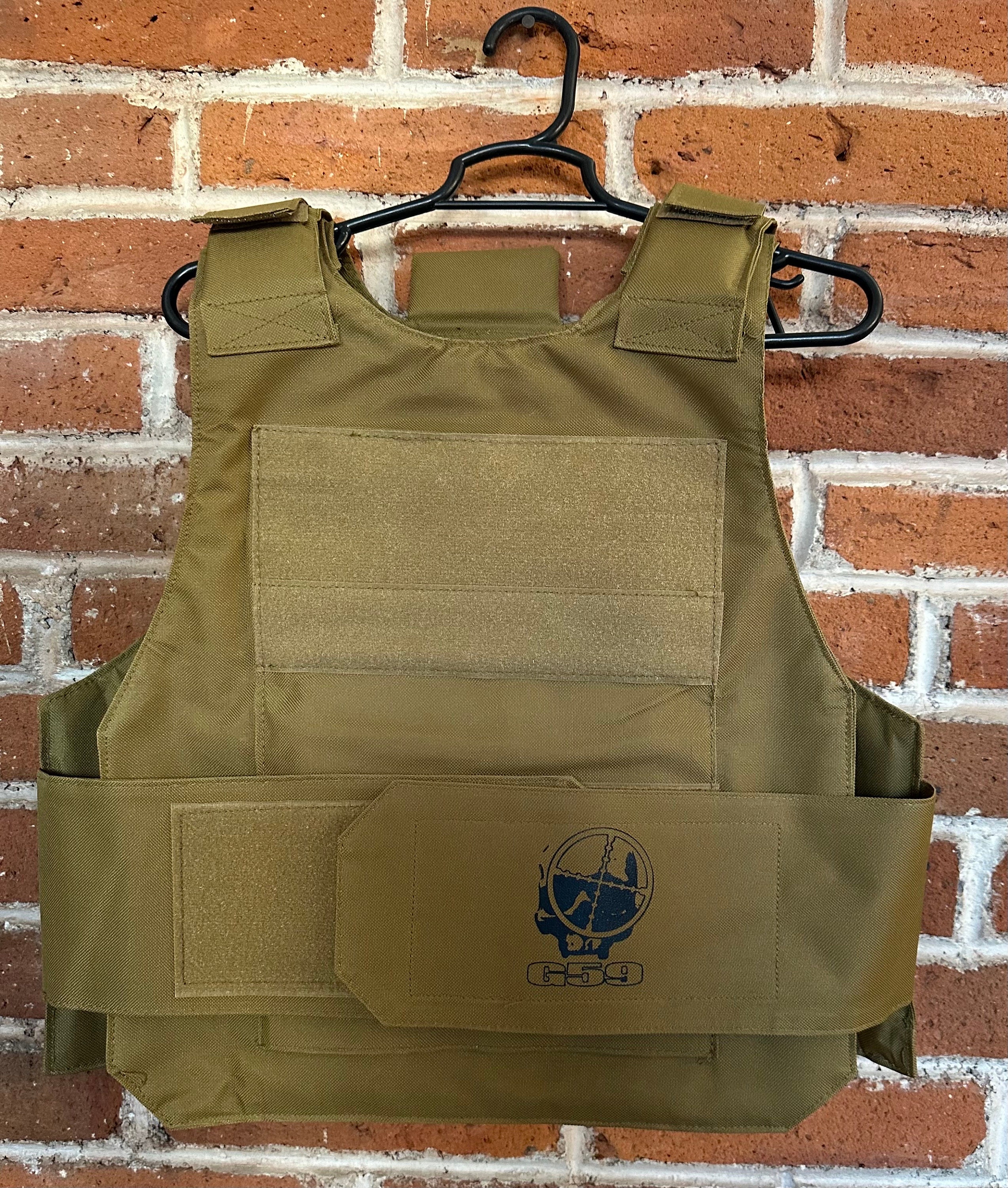 G59 Plate Carrier (TAN) Tactical Vest, Suicideboys, Hip-hop,trap. - Etsy