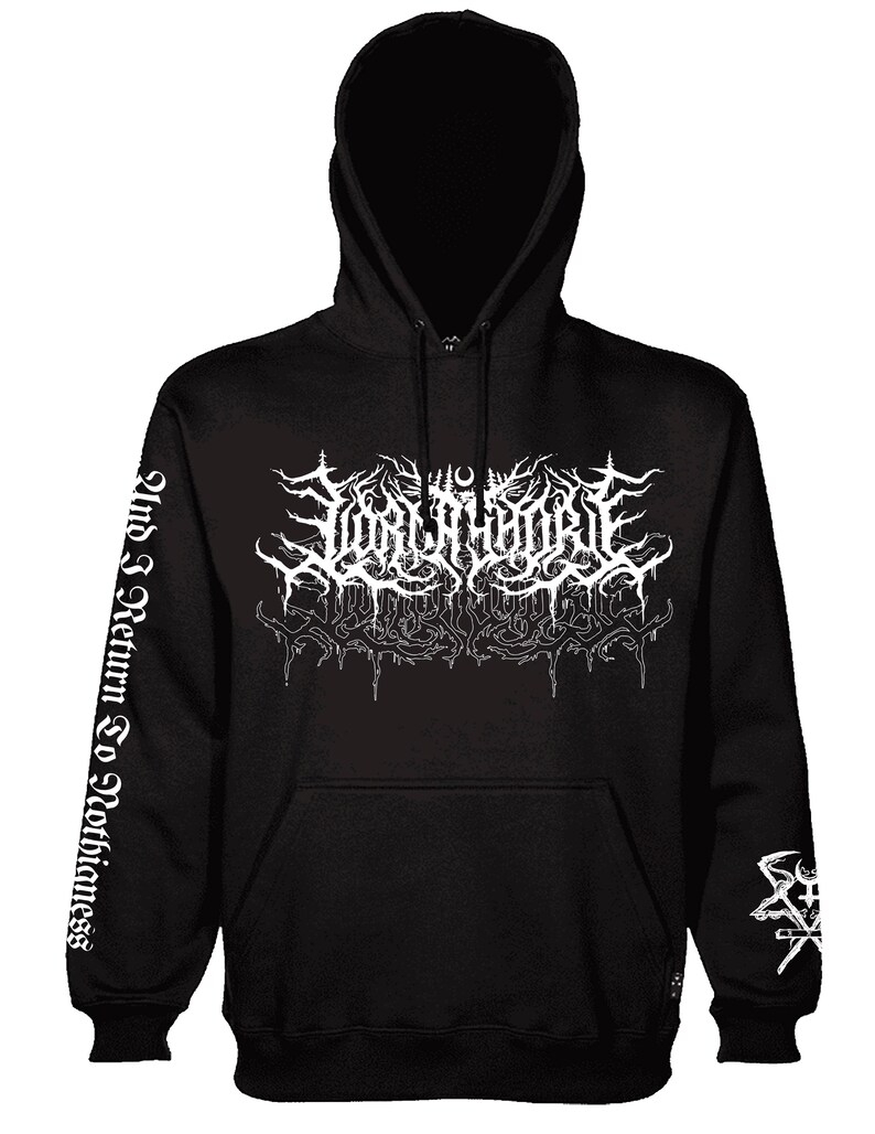 Lorna Shore Hoodie Deathcore, Metalcore, Black, Rock, Streetwear - Etsy
