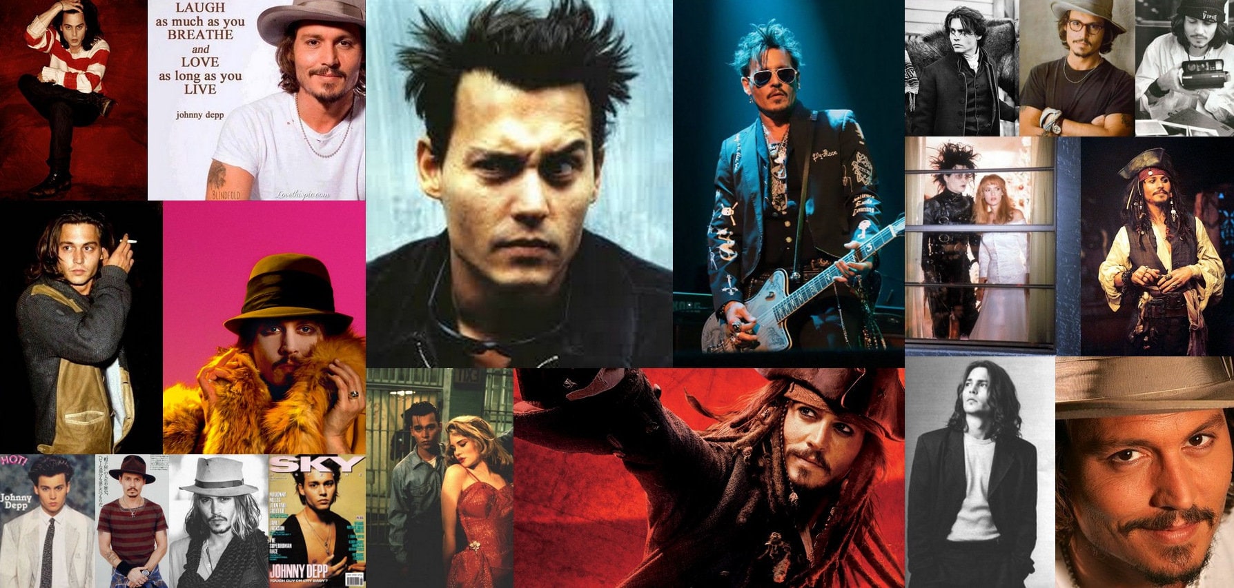 Johnny Depp Aesthetic Wall Collage Kit 130 Pieces - Etsy